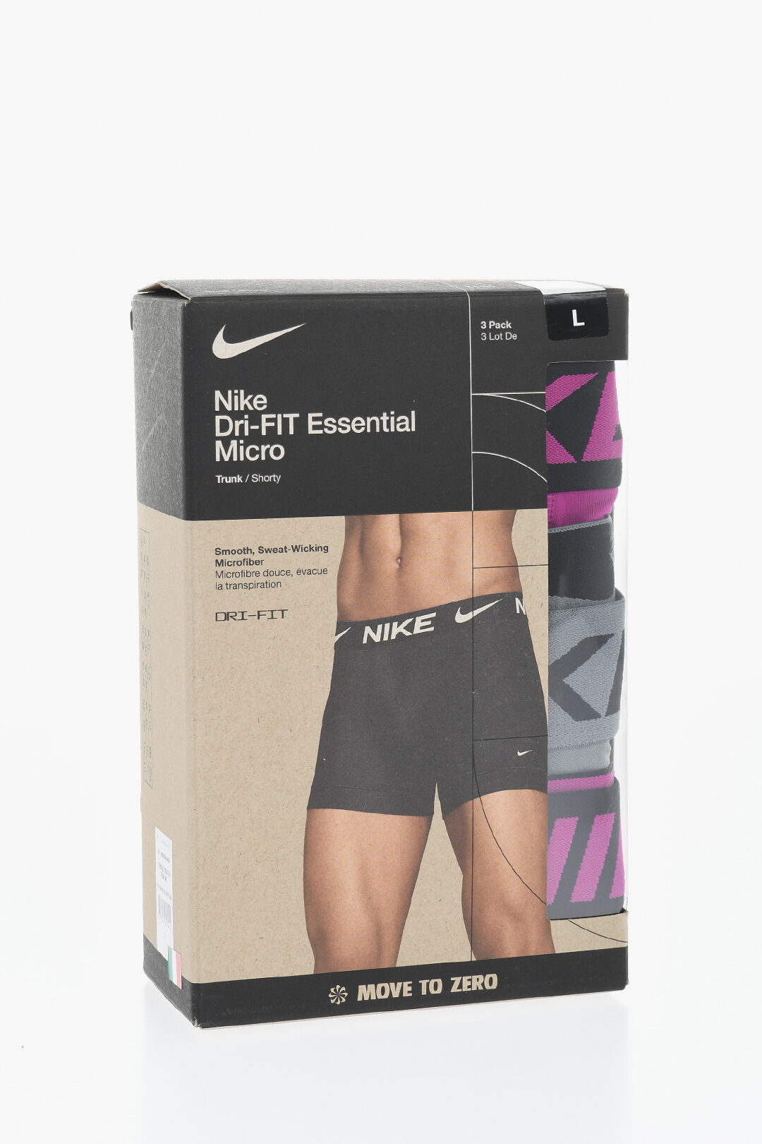 Nike Set of 3 Dri-Fit Boxer with Logoed Elastic Band men - Glamood Outlet