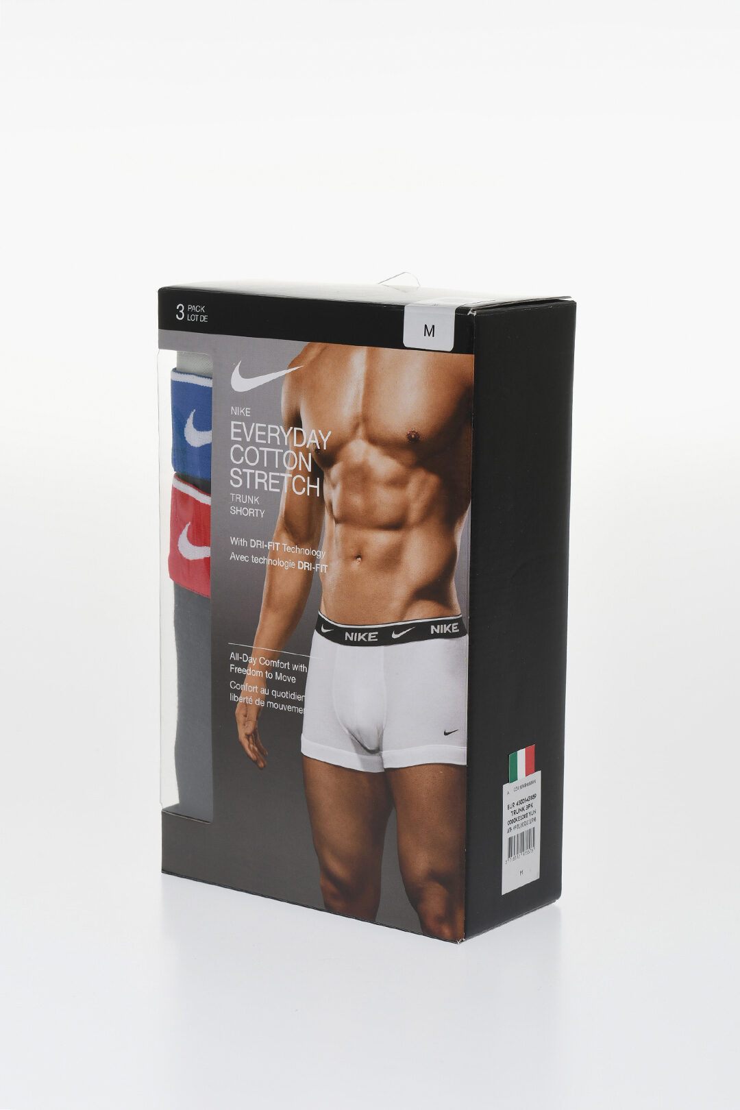 Nike Set of 3 Solid Color Boxer with Logoed Elastic Band men - Glamood ...