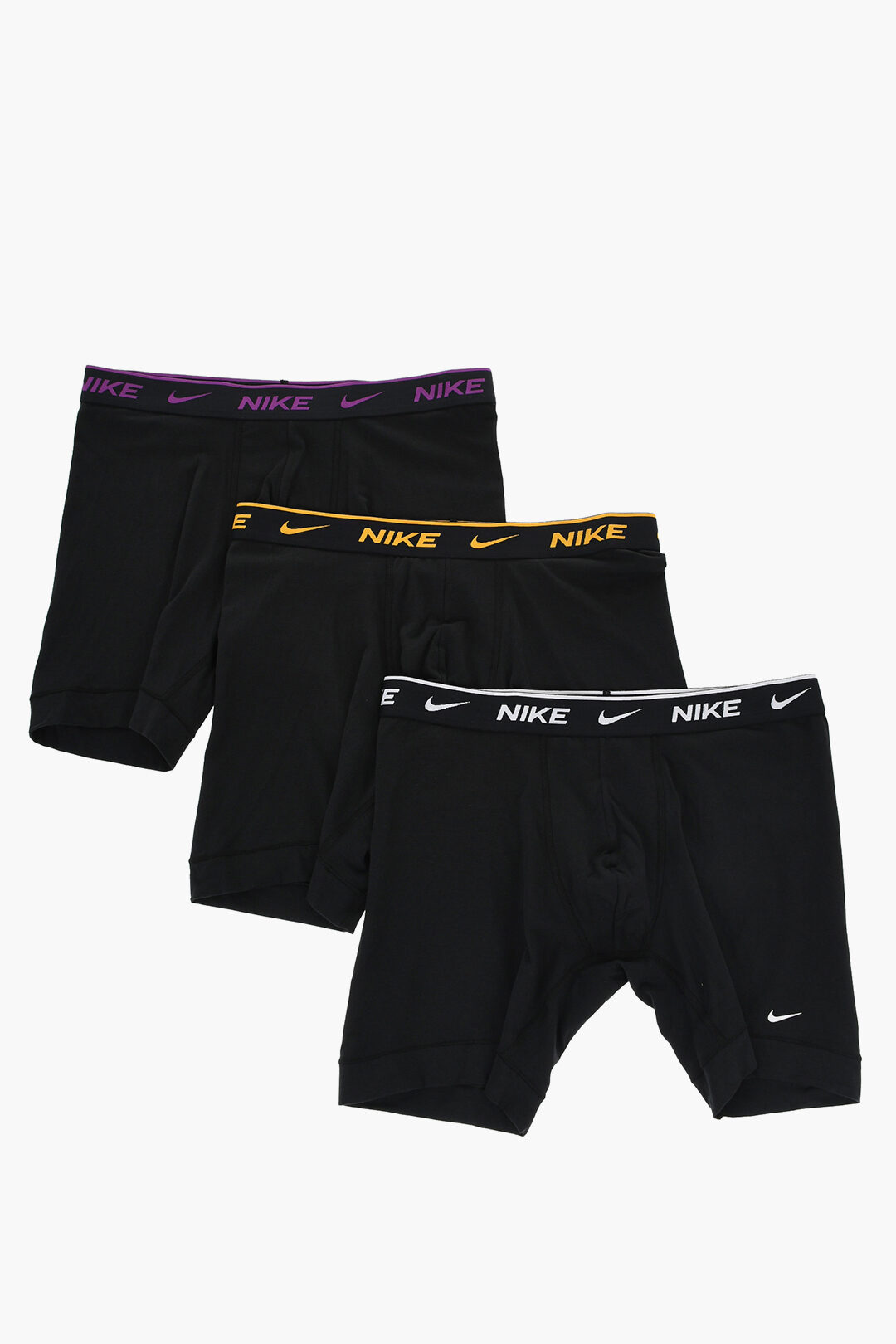 Nike Set of 3 Solid-Color Boxers with Contrasting Logo men - Glamood Outlet