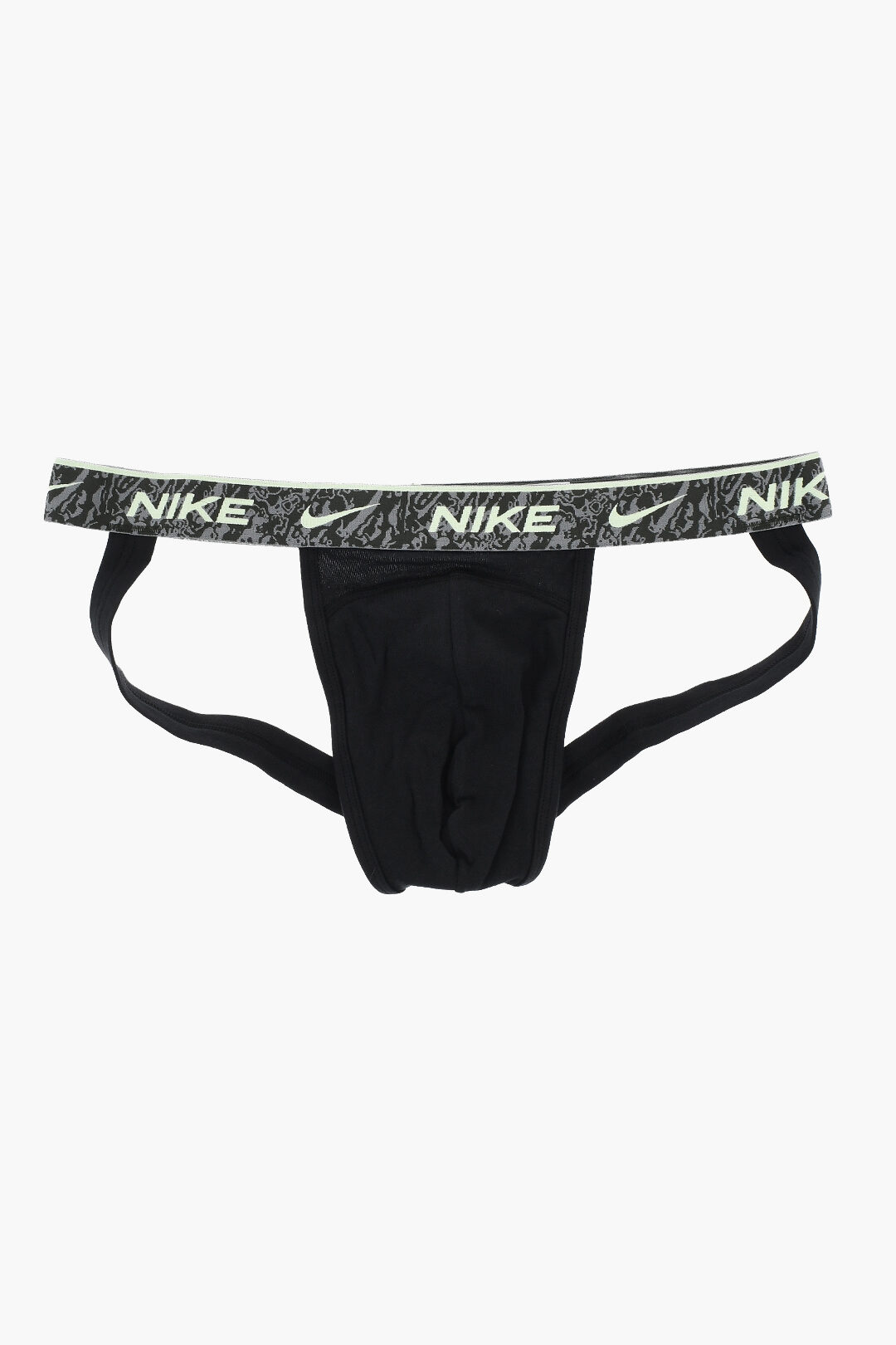 Nike Set of 3 Stretch Cotton Jockstrap with Logoed Elastic Band men ...