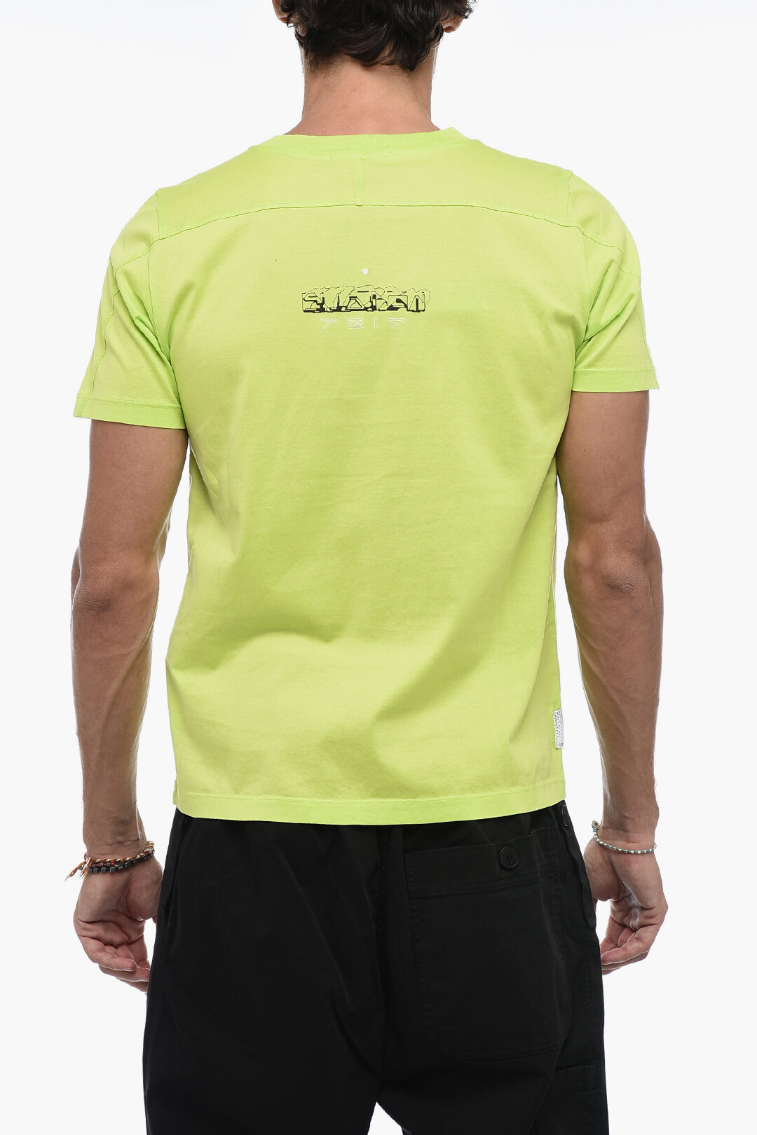 Stone Island SHADOW PROJECT Fluorescent T-shirt with Rear Print men ...