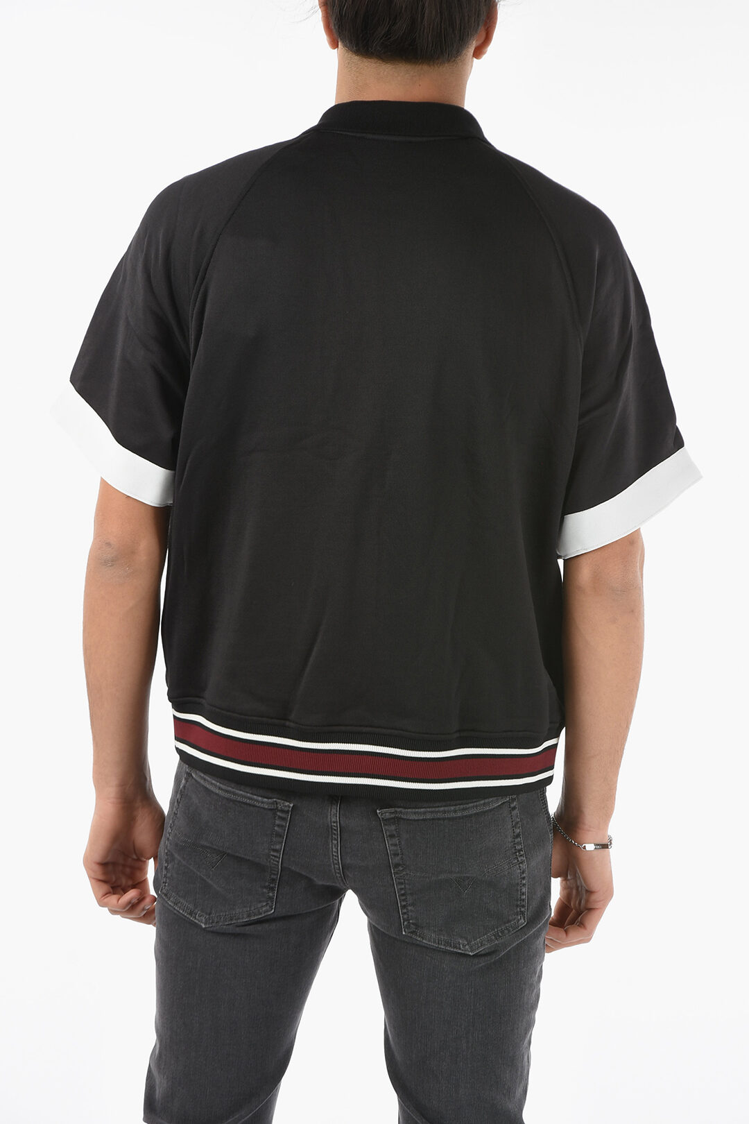 Diesel Shorts Sleeve Snap Buttns S-BOLIN Sweatshirt men - Glamood Outlet