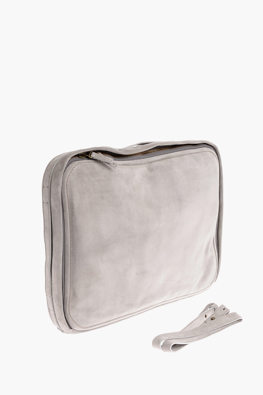 Corneliani Shoulder Strap Suede Laptop Bag men - Glamood Outlet