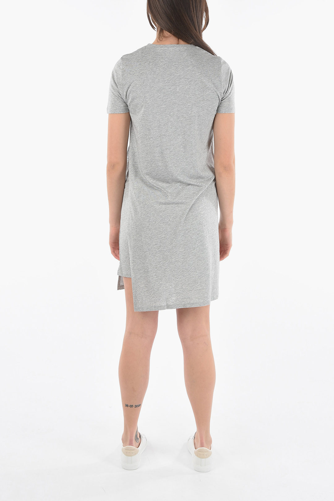Woolrich Side Split Crew-Neck Maxi Tee Dress women - Glamood Outlet
