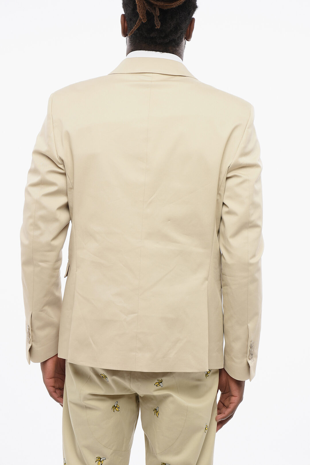 Neil Barrett Side Vents Notch Lapel 2-Button Blazer men - Glamood Outlet