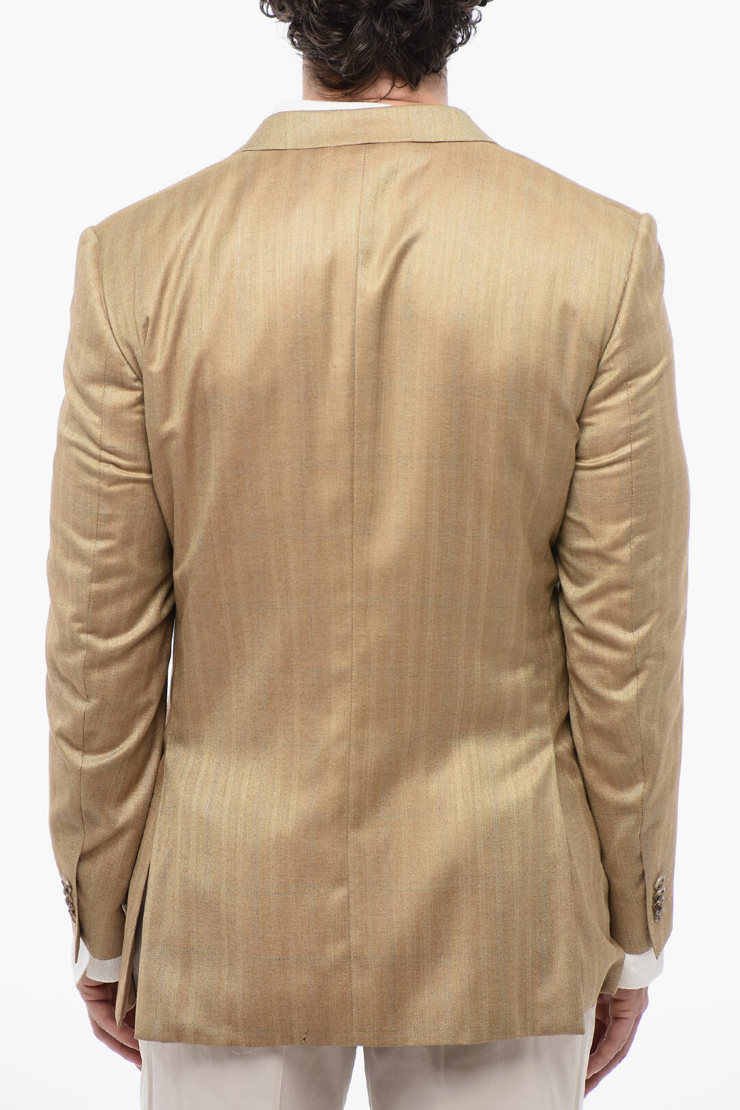 CC Brothers Side Vents Notch Lapel 2-Button Fully-lined Blazer men ...