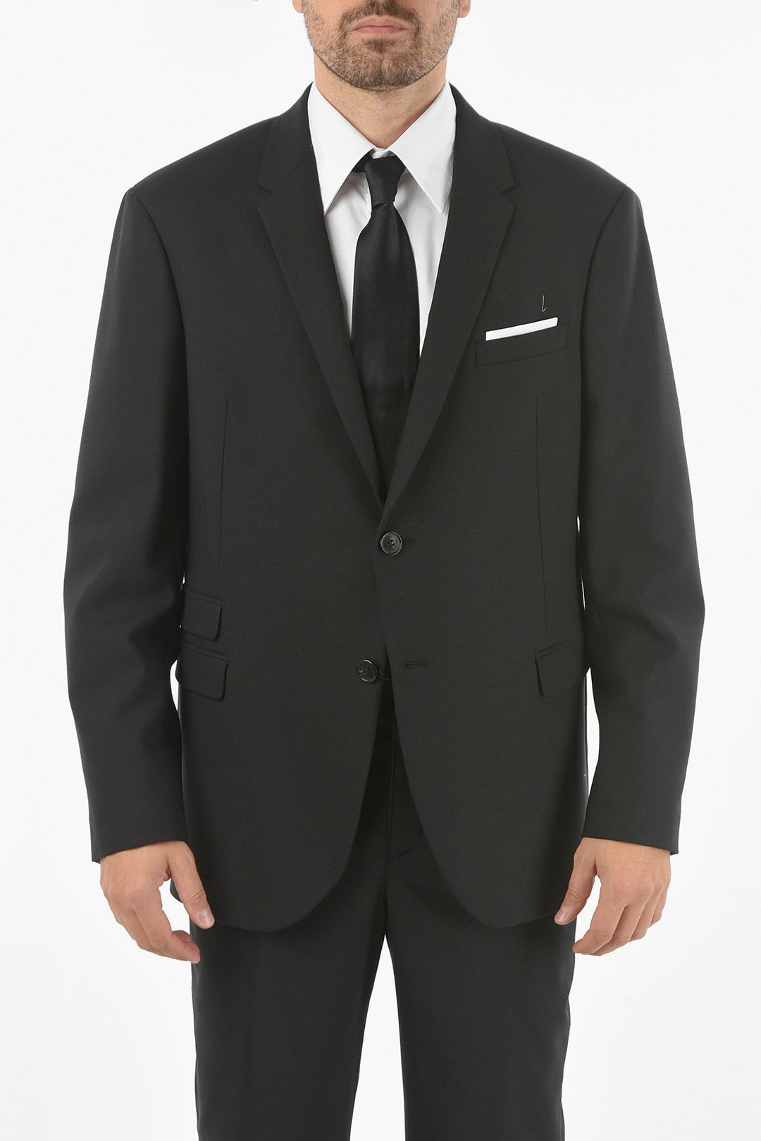 Neil Barrett Side Vents Notch Lapel 2-Button Suit men - Glamood Outlet