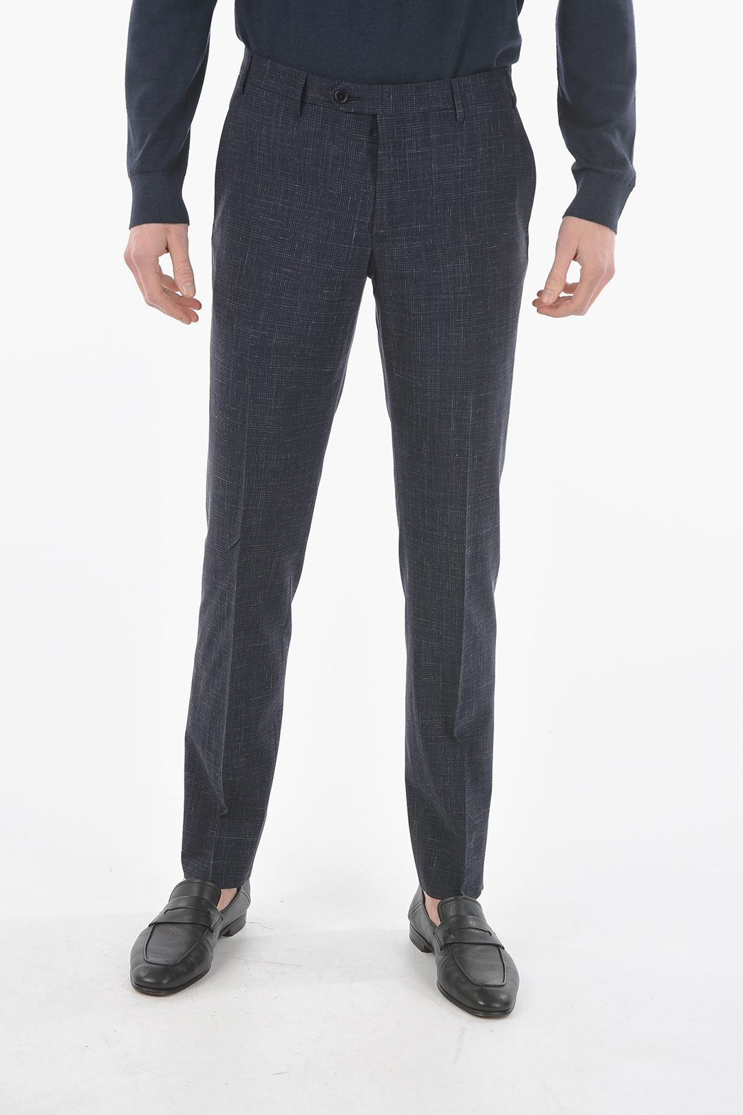 Corneliani side vents notch lapel ACADEMY 2-button suit men - Glamood ...