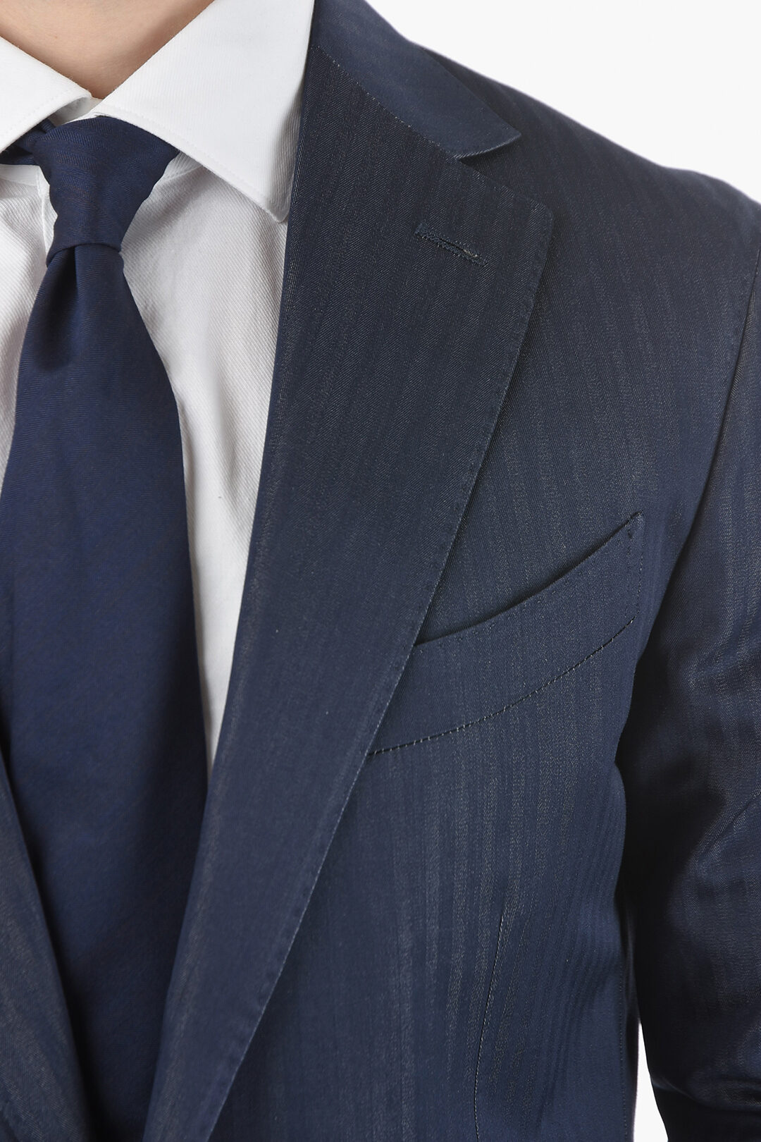 Corneliani side vents notch lapel GATE 2-button suit men - Glamood Outlet