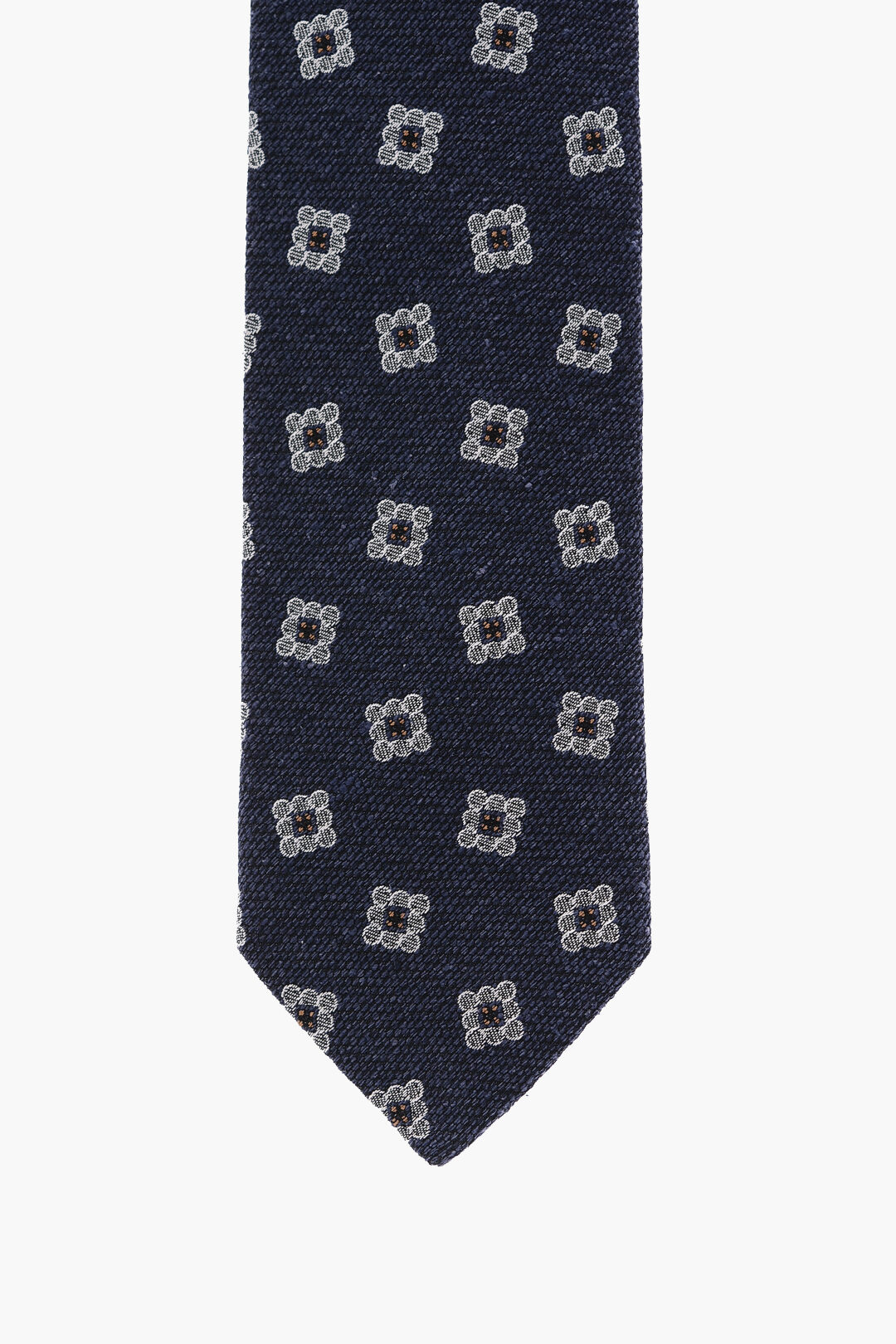 Corneliani Silk and Cotton Kipper Tie men - Glamood Outlet