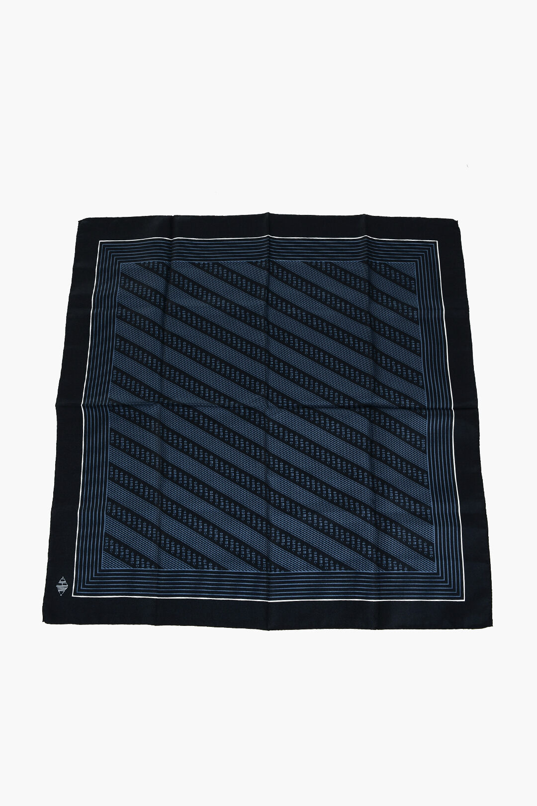 OAMC Silk Squared Foulard with All-Over Logo men - Glamood Outlet