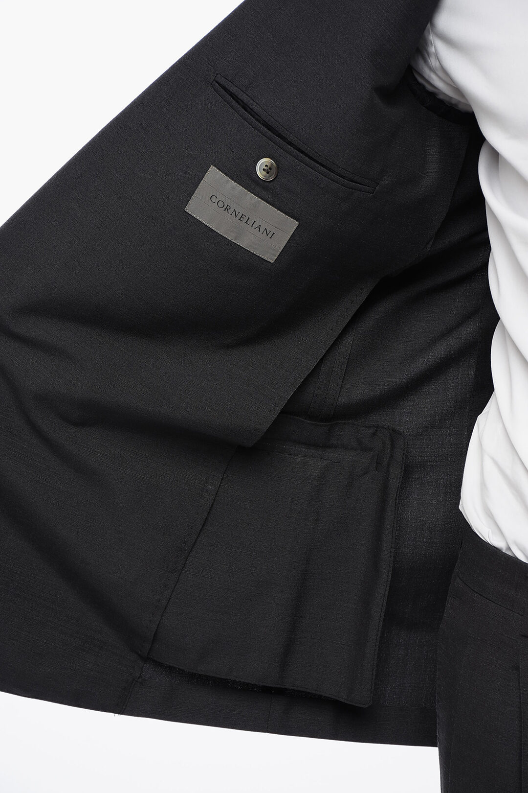 Corneliani Silk VOGUE Double Breasted Suit herren - Glamood Outlet