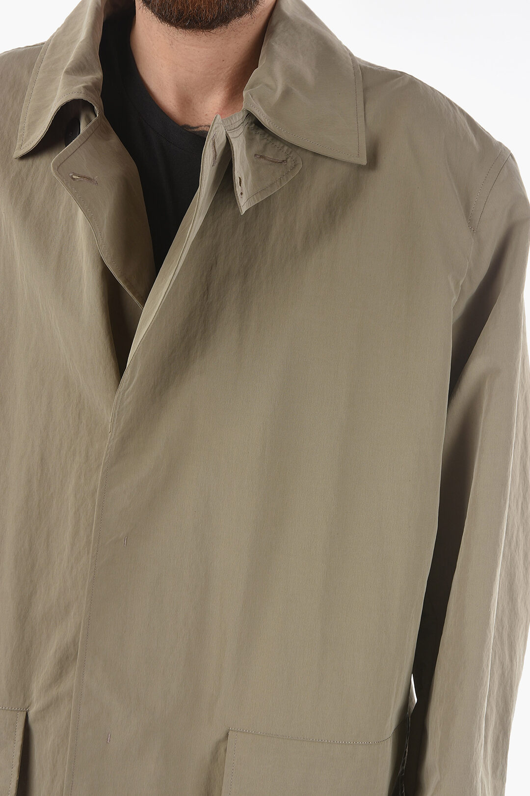 Studio Nicholson Single Breasted Water Repellent Coat men - Glamood Outlet