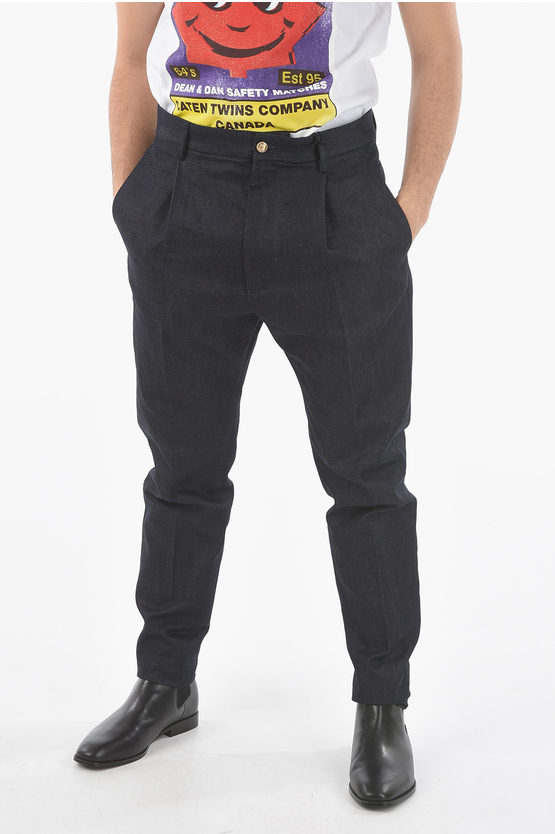Dsquared2 Single-Pleat AVIATOR FIT Pants men - Glamood Outlet