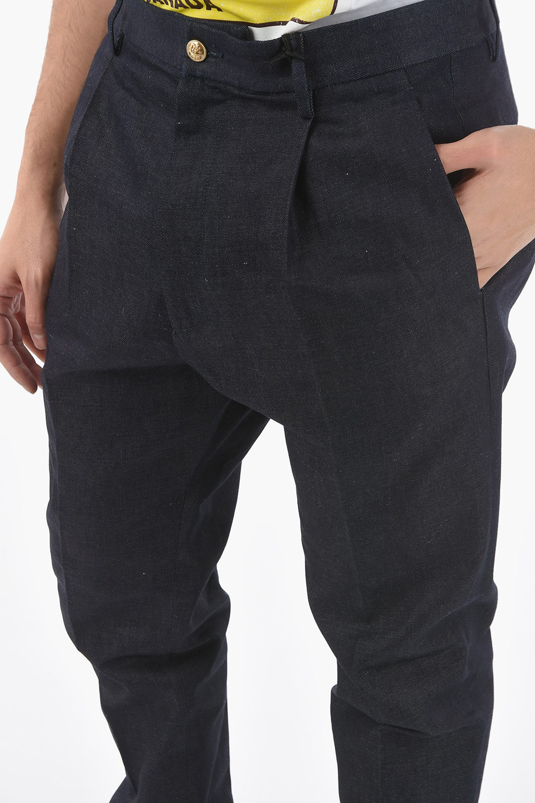 Dsquared2 Single-Pleat AVIATOR FIT Pants men - Glamood Outlet