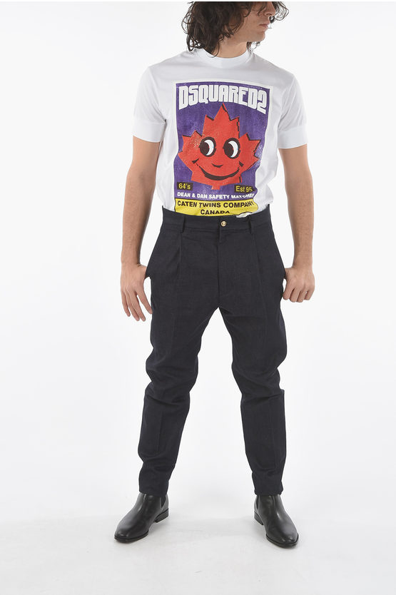 Dsquared2 Single-Pleat AVIATOR FIT Pants men - Glamood Outlet