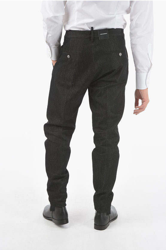 Dsquared2 Single-Pleat AVIATOR FIT Pants men - Glamood Outlet