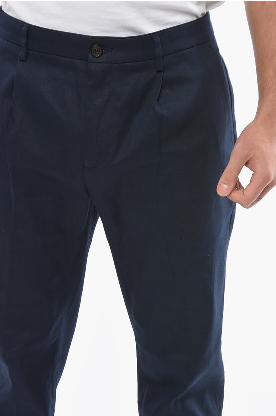 Department 5 Single-Pleat Regular Fit PRINCE Pants with 4 Pockets men ...