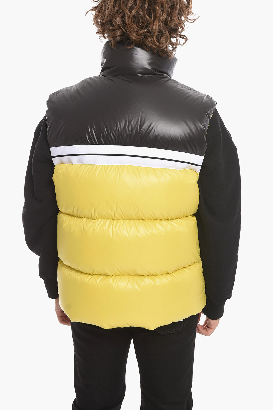 Palm Angels Sleeveless CLASSIC TRACK Two Tone Puffer men - Glamood Outlet