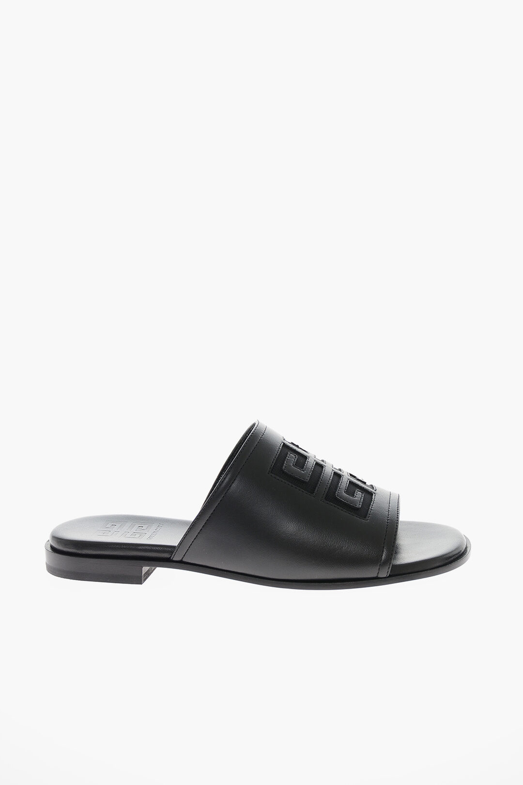 Givenchy Sliders in Pelle con Logo See Through donna - Glamood Outlet