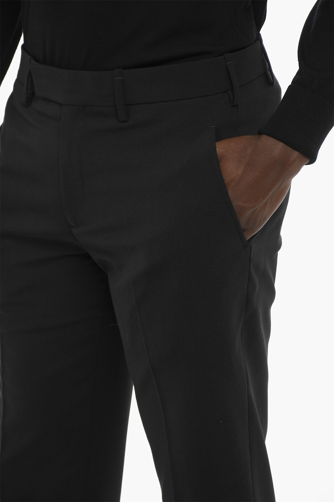 Neil Barrett Slim Fit Pants with Adjustable Ankle men - Glamood Outlet