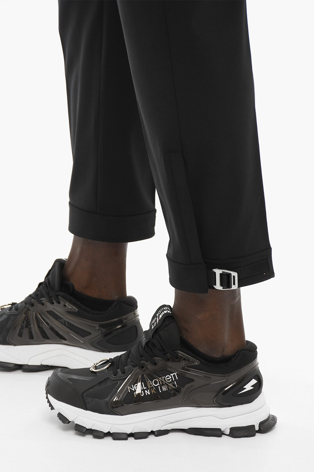 Neil Barrett Slim Fit Pants with Adjustable Ankle men - Glamood Outlet