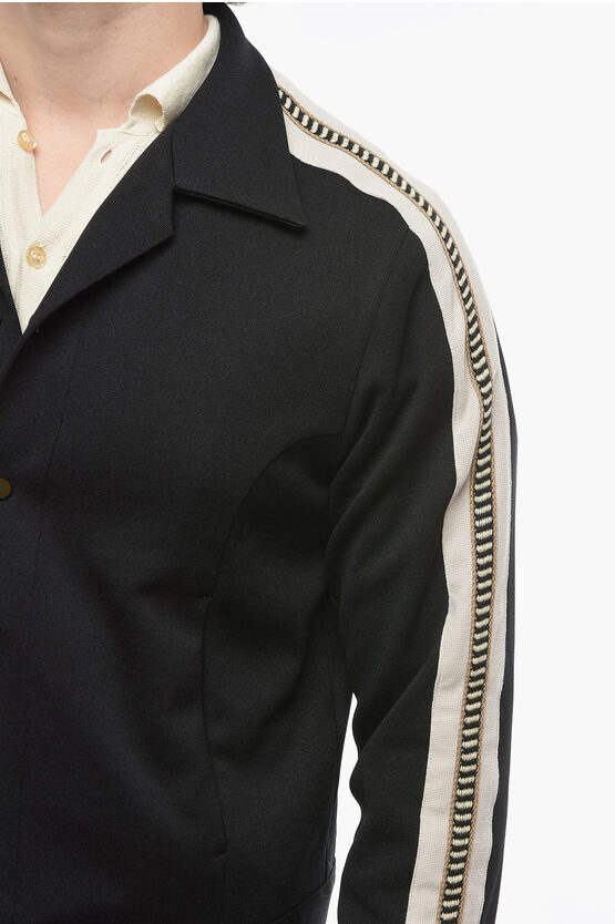 Sasquatchfabrix Snap Buttons Track Jacket Men Glamood Outlet
