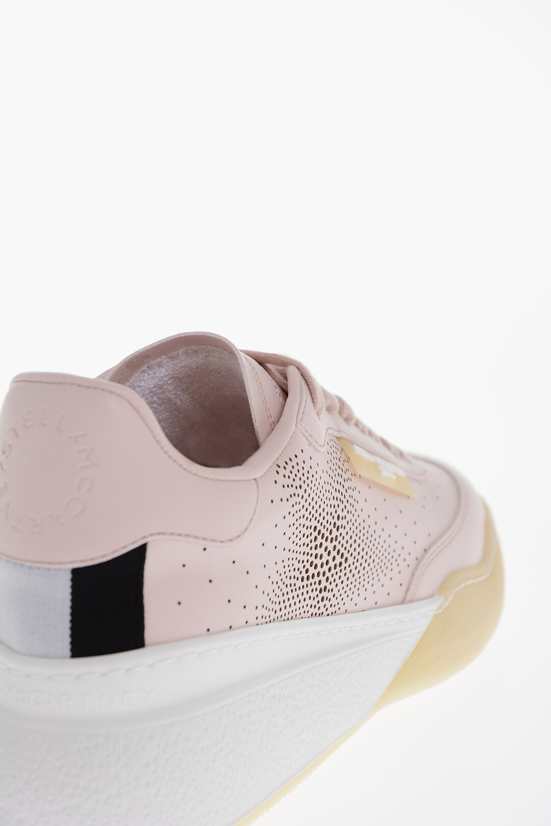 Stella McCartney Sneakers in Eco-Pelle LOOP con Dettaglio Traforato ...
