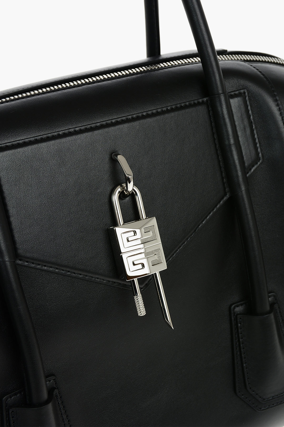 Givenchy Soft Leather ANTIGONA SOFT LOCK Tote Bag with Side Bands women ...