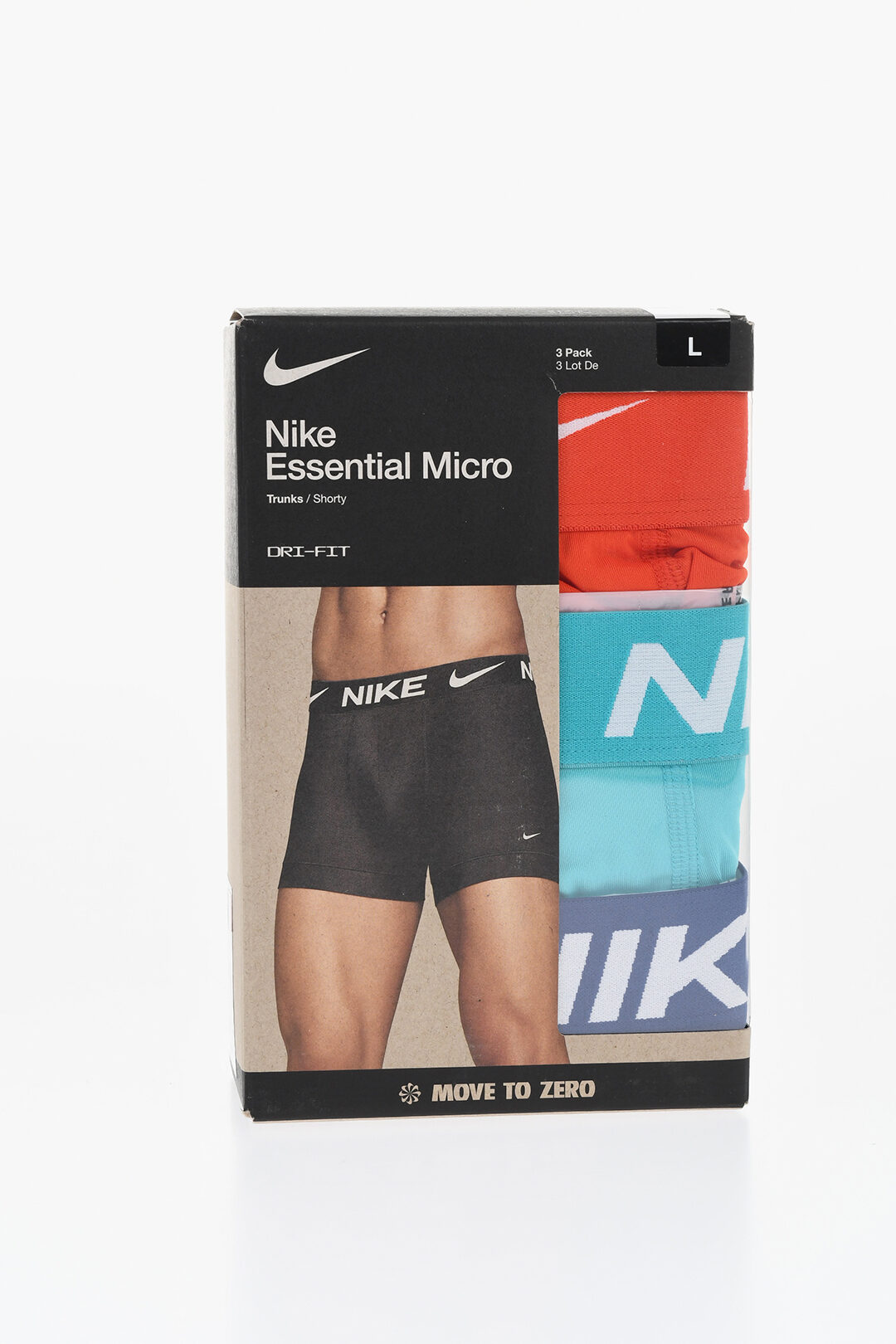 Nike Solid Color 3 Pairs Boxers Set with Emboidery Logo men - Glamood ...