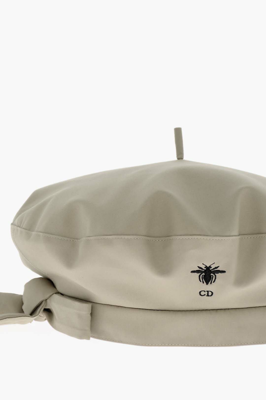 Dior Solid Color ARTY OBLIQUE Basque Hat with Embroidered Logo women ...