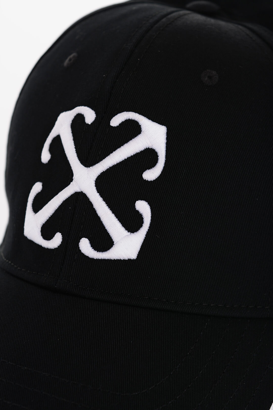 Off-White Solid Color Cap with Contrasting Detail men - Glamood Outlet
