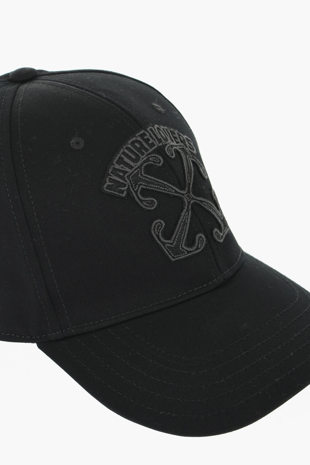 Off-White Solid Color Cap with Embossed Details men - Glamood Outlet