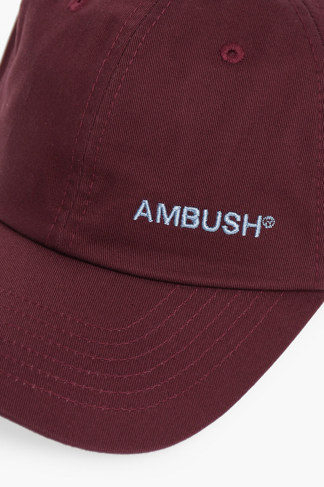 Ambush Solid Color Cap with Embroidered Logo men - Glamood Outlet