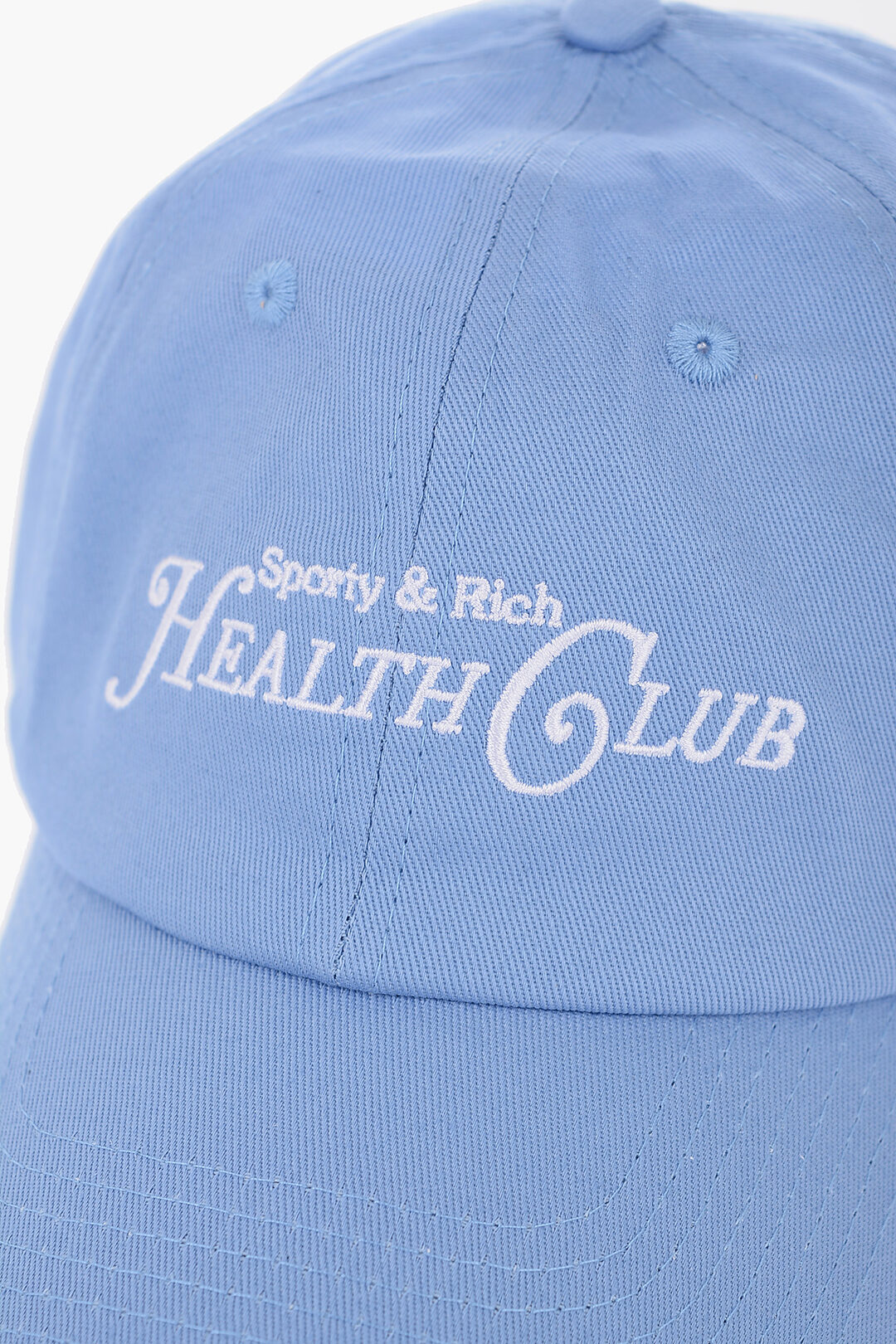 Sporty & Rich Solid Color Cap with Embroidered Logo unisex men women ...