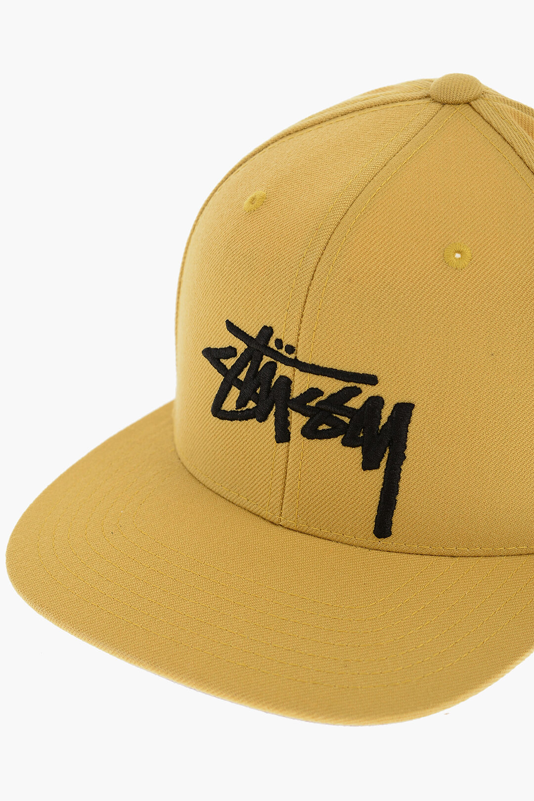 Stussy Solid Color Cap with Embroidered Logo men - Glamood Outlet
