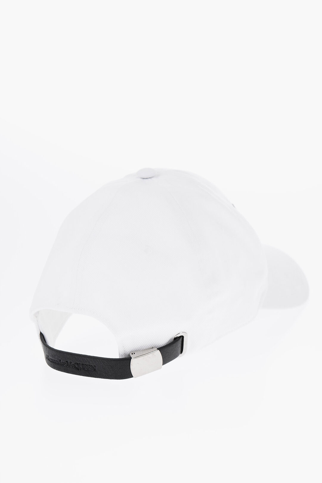 Alexander McQueen Solid Color Cap with Embroidered Logo men - Glamood ...