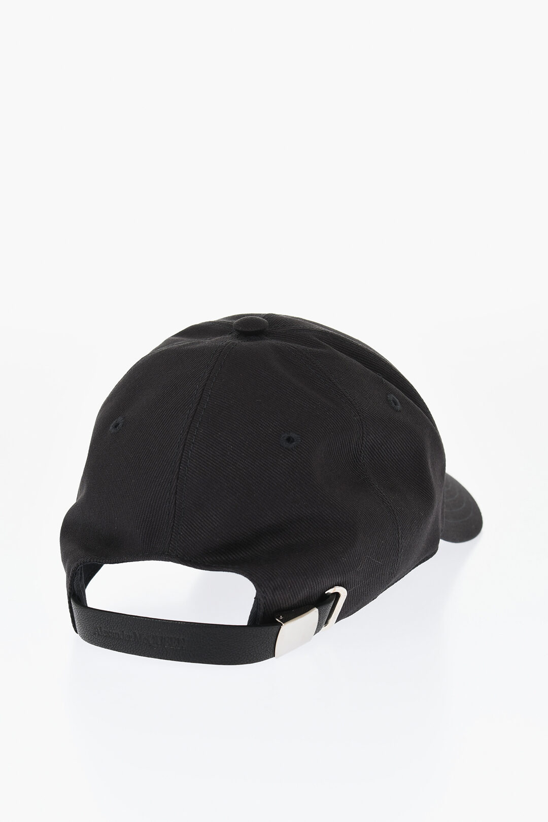Alexander McQueen Solid Color Cap with Embroidered Logo men - Glamood ...