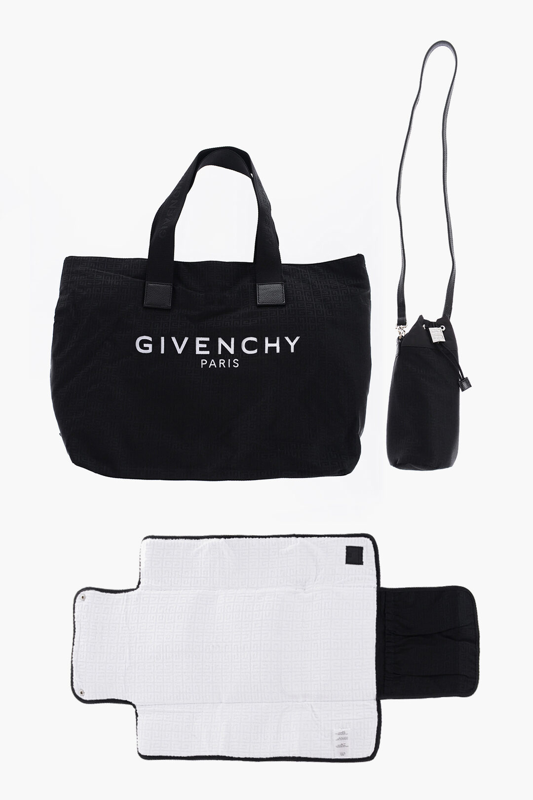 Givenchy Solid Color Changing Bag with Embroidered Logo unisex children ...