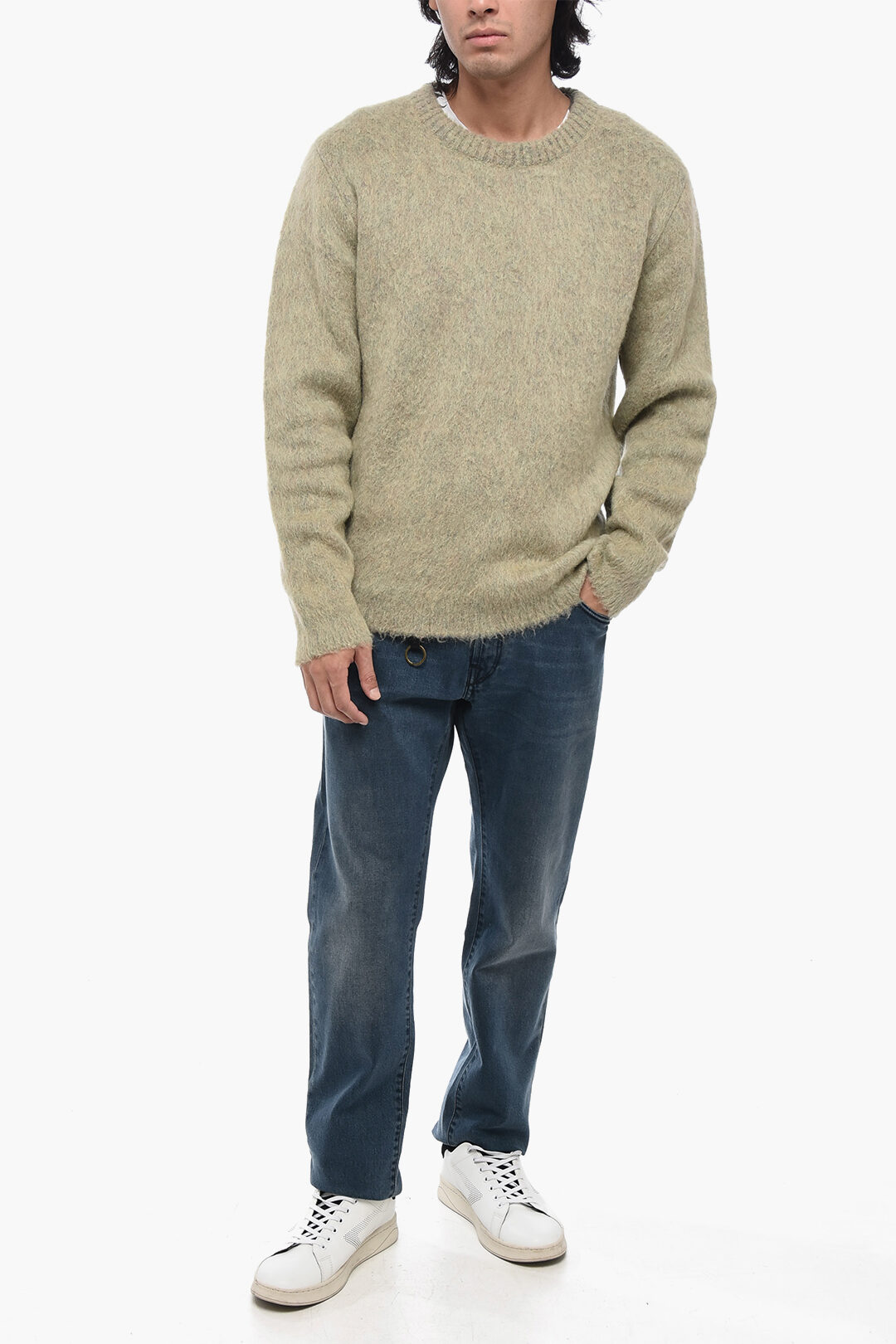 Lemaire Solid Color Crew-neck Sweater men - Glamood Outlet