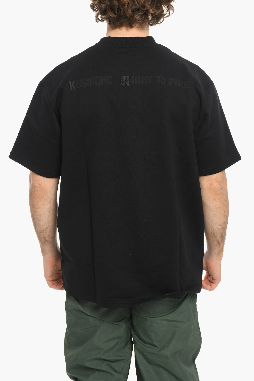 Kusikohc Solid Color Crew-neck T-Shirt men - Glamood Outlet