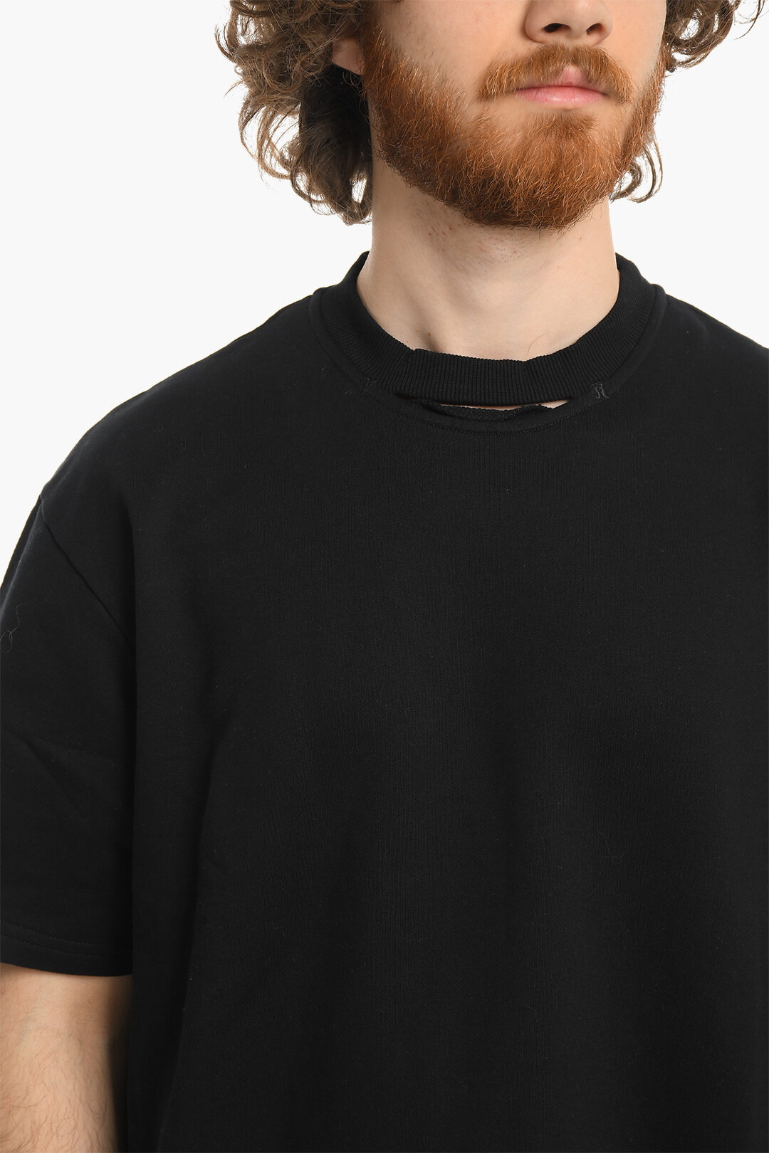 Kusikohc Solid Color Crew-neck T-Shirt men - Glamood Outlet