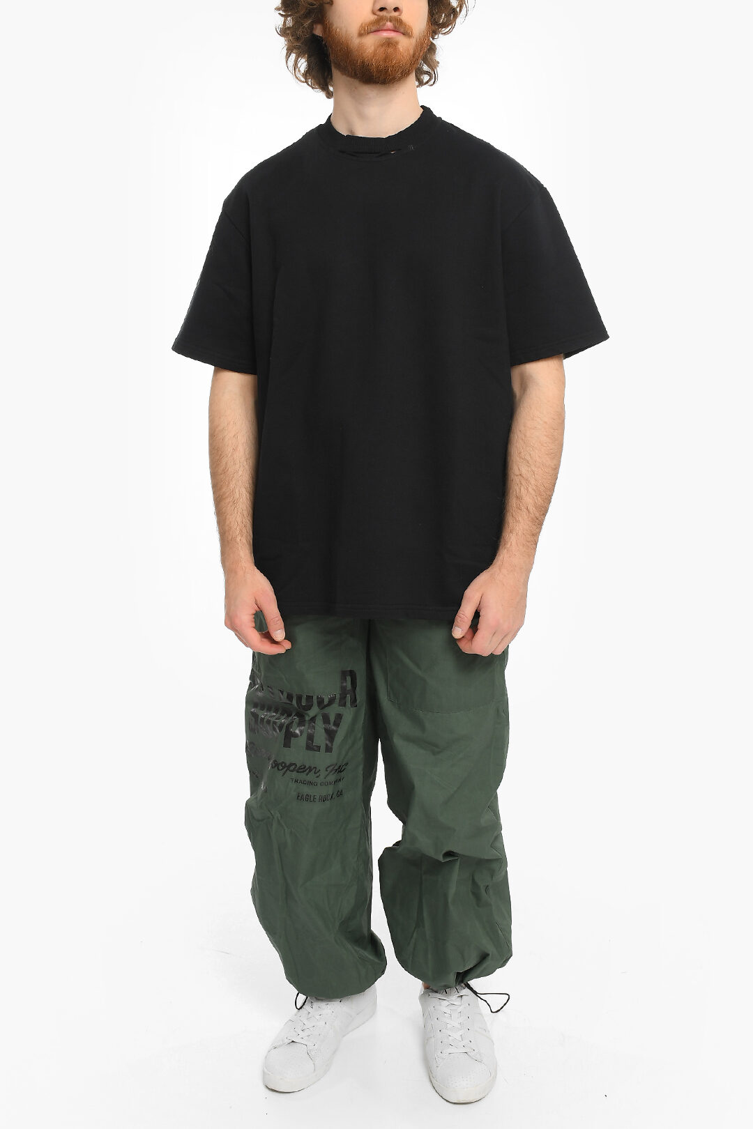 Kusikohc Solid Color Crew-neck T-Shirt men - Glamood Outlet