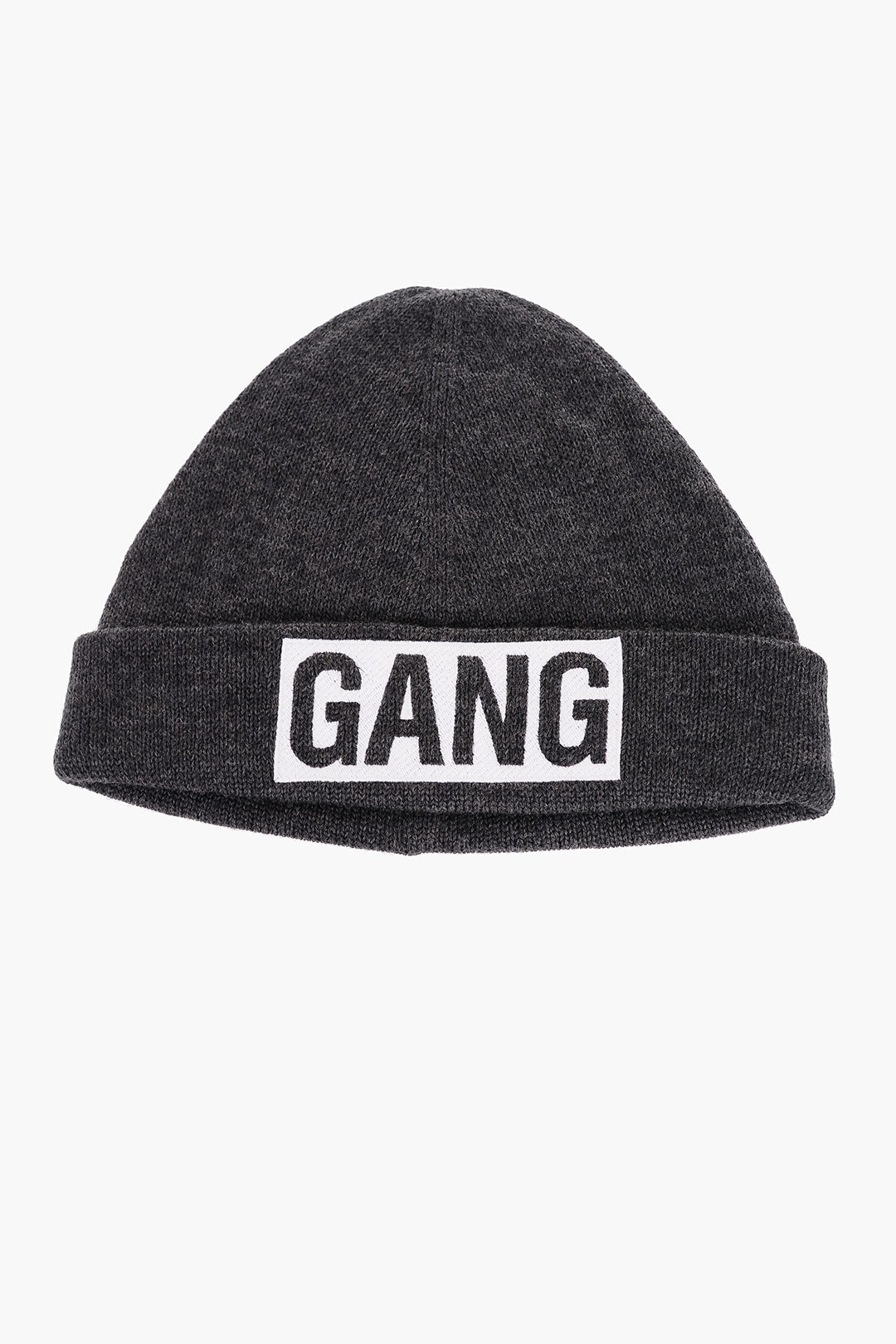 Neil Barrett Solid Color GANG Beanie with Contrasting Detail men ...