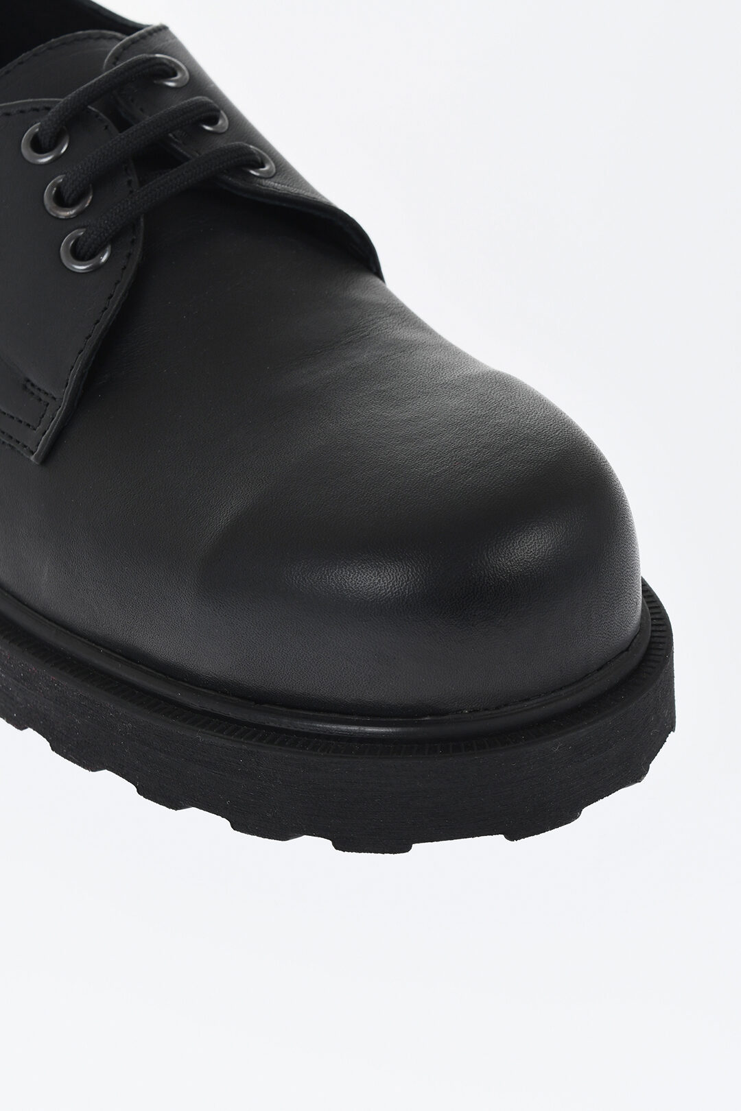 Cult Solid Color Leather BOLT 2572 Derby Shoes men - Glamood Outlet
