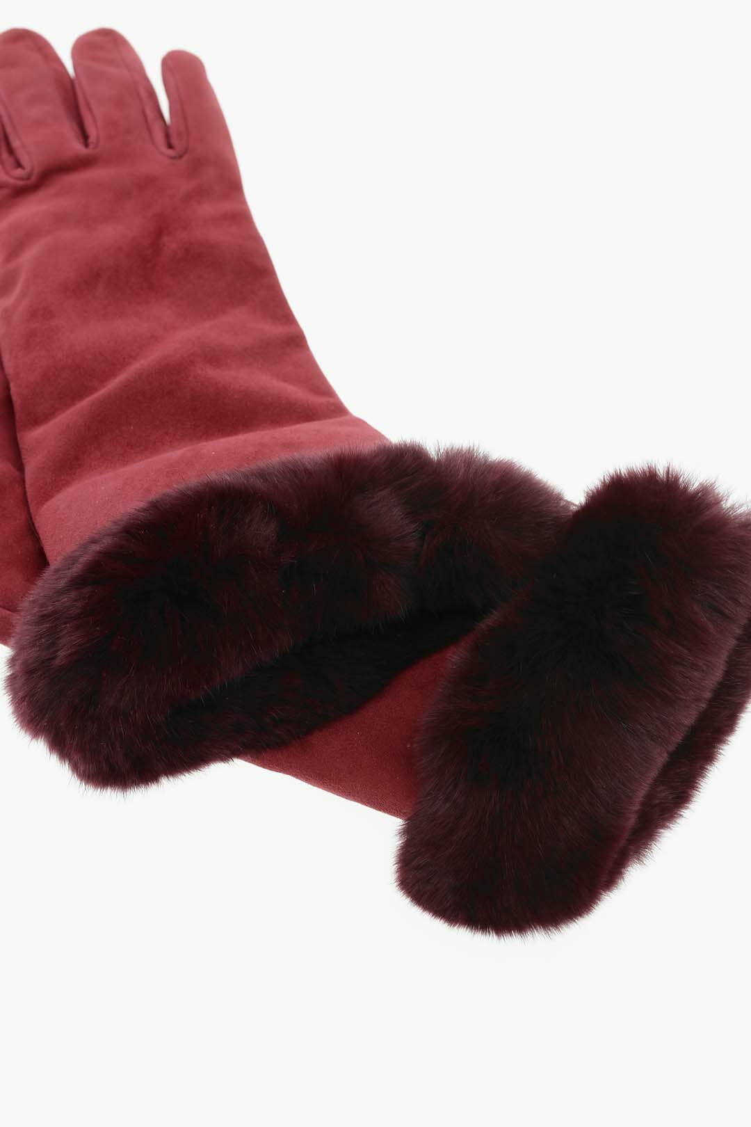 Gala Gloves Solid Color Leather Gloves women - Glamood Outlet