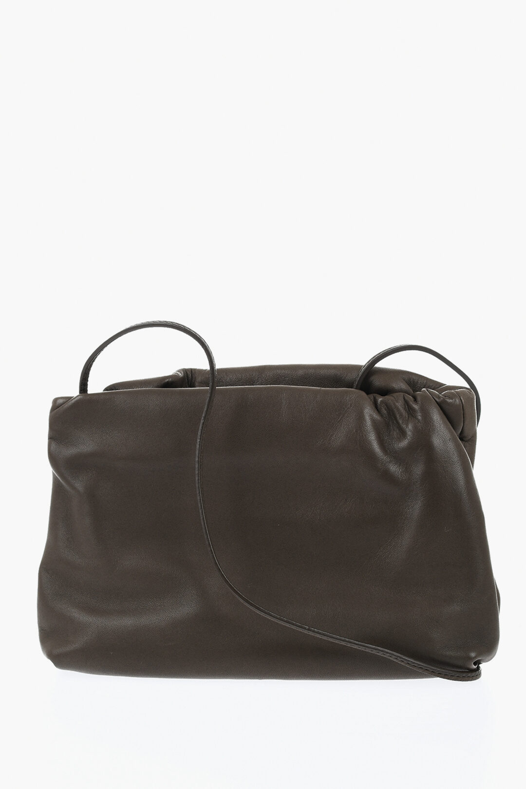 The Row Solid Color Leather Shoulder Bag women - Glamood Outlet