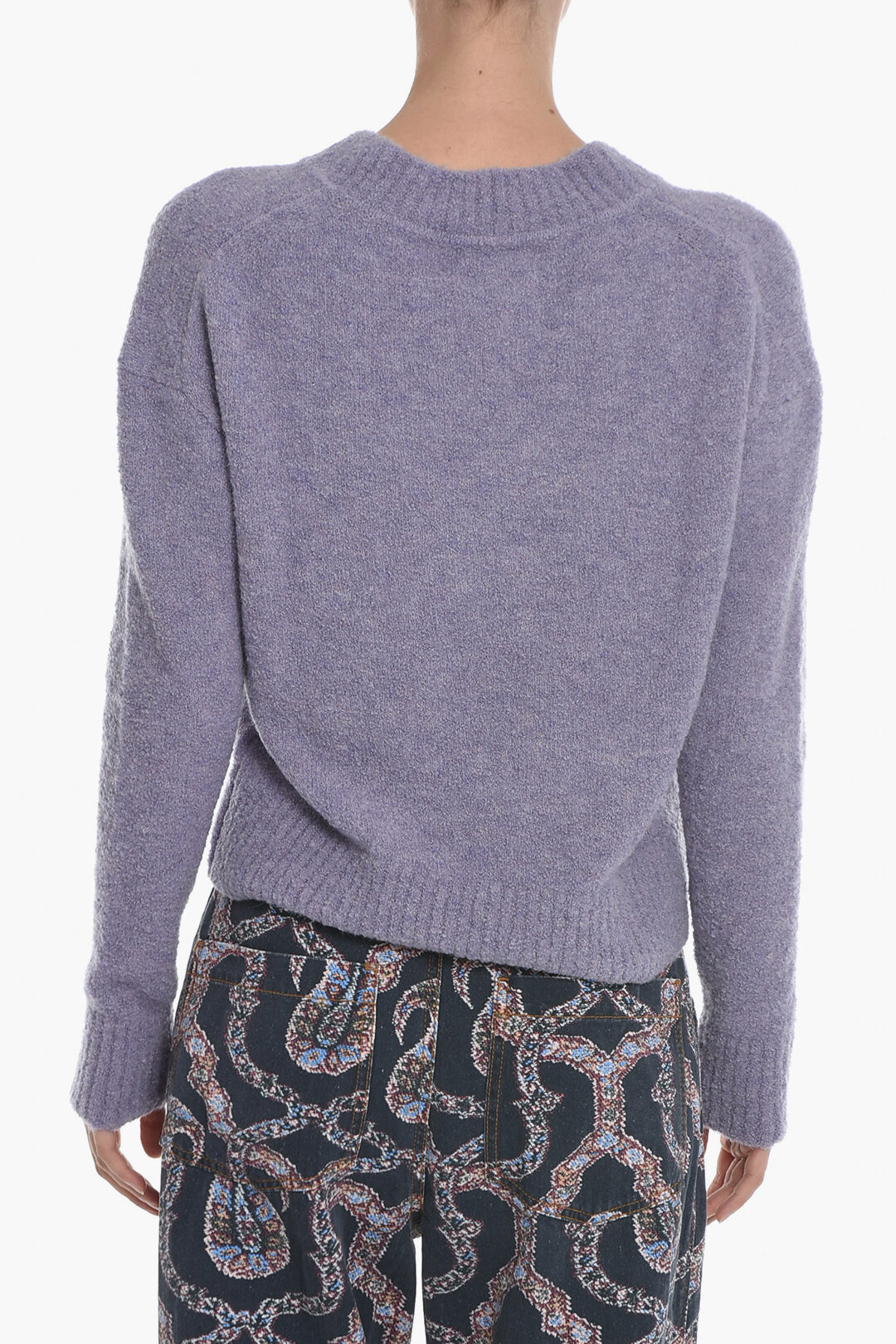 Samsoe Samsoe Solid Color MILA V-Neck Sweater women - Glamood Outlet
