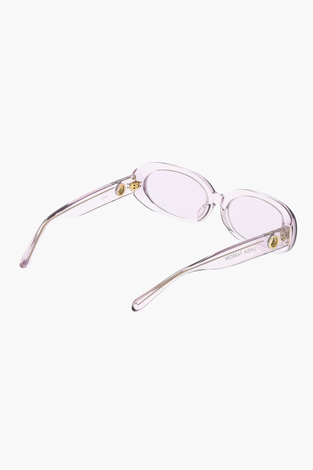 Linda Farrow Solid Color oval-frame CARA Sunglasses women - Glamood Outlet