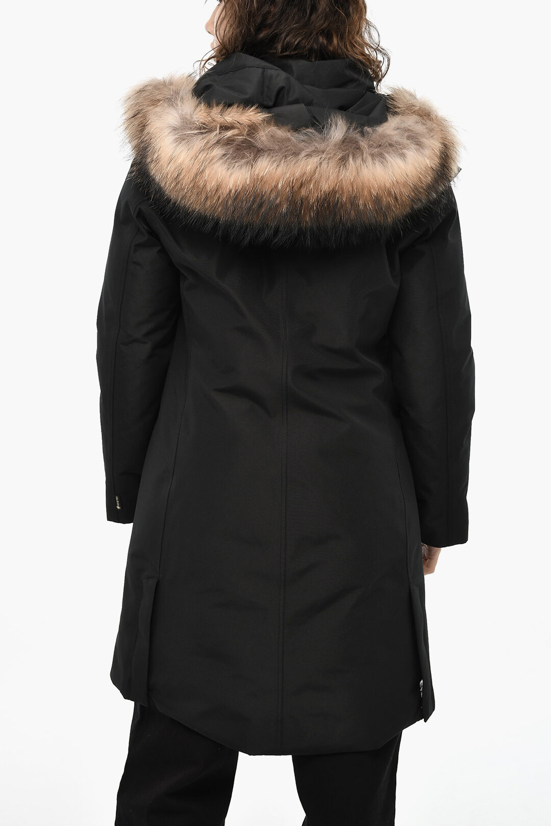 Woolrich Solid-Color Puffer ADIRONDACK with Removable Hood women ...